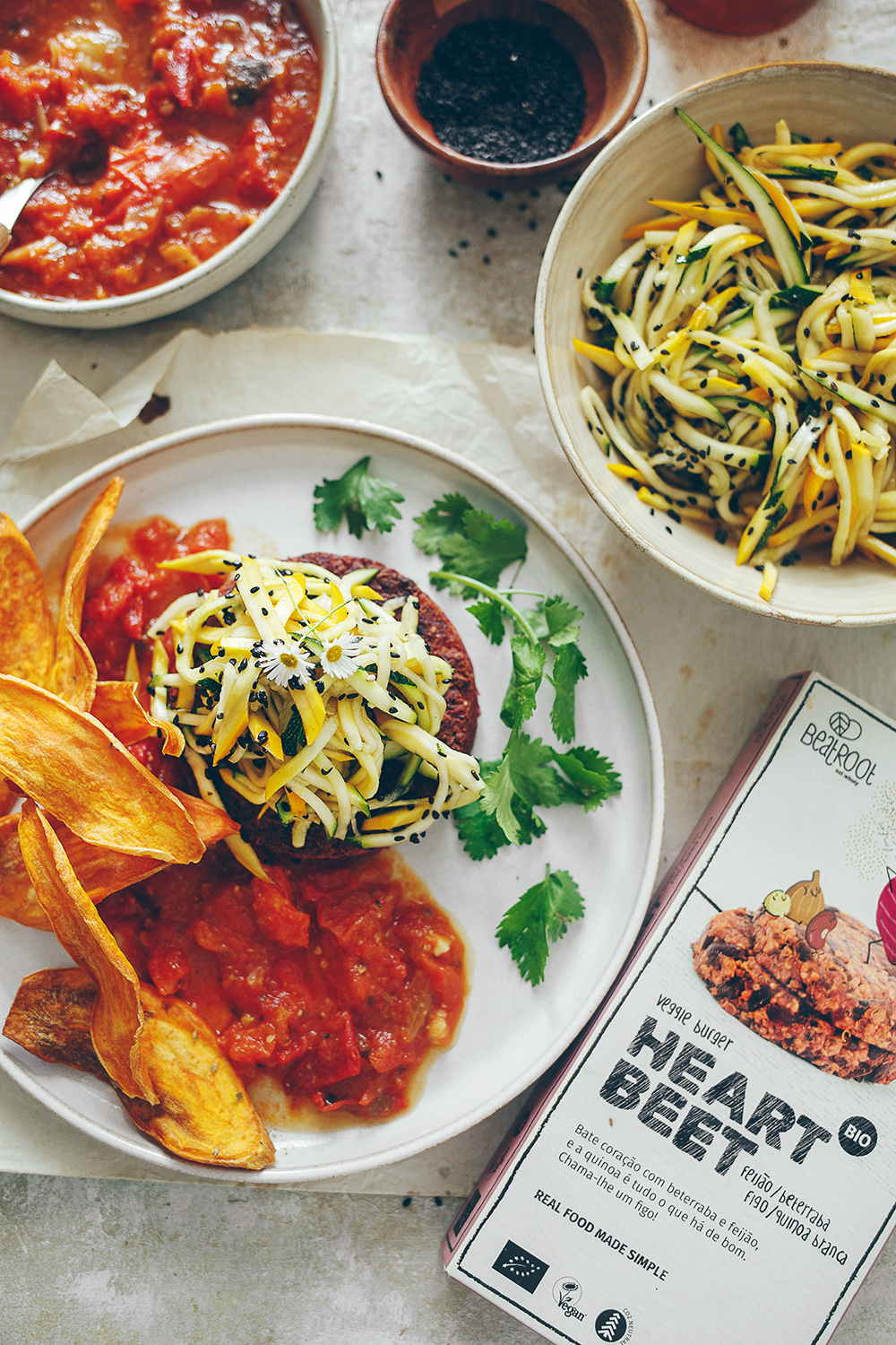 Salada de curgete: vegan, leve, rápida e muito deliciosa!
